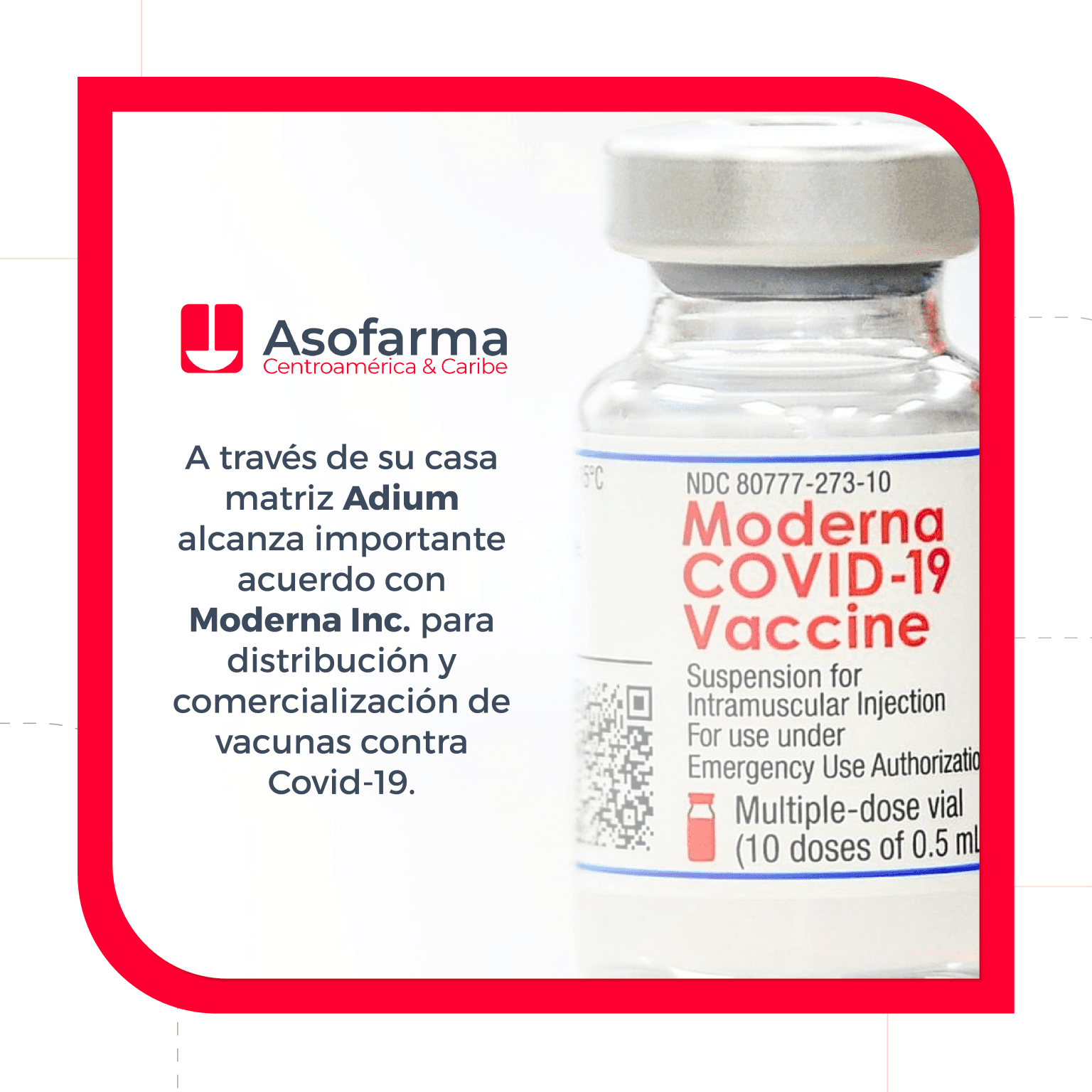 ASOFARMA CENTROAMÉRCIA Y CARIBE A TRAVÉS DE SU CASA MATRIZ ADIUM ...